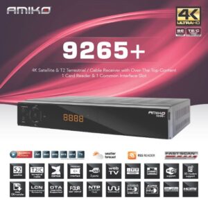 Amiko 9265+ – AMIKORECEIVER.COM